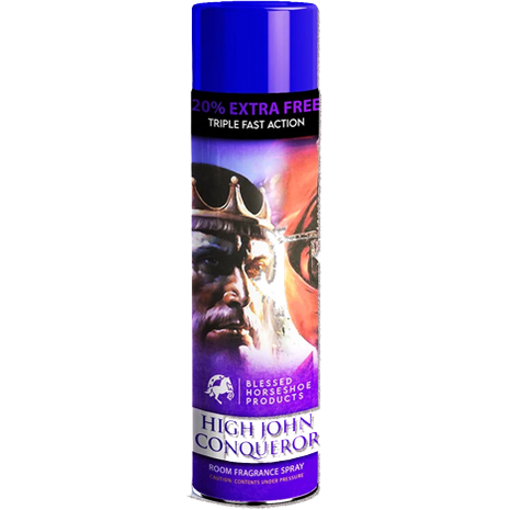 High John the Conqueror Aerosol Spray – Blessed Horseshoe Products